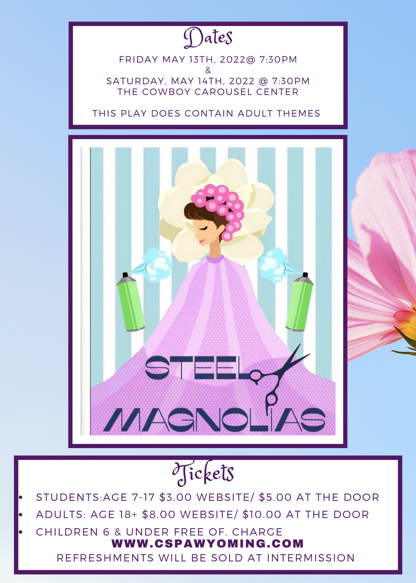 Steel Magnolias 2022 Poster