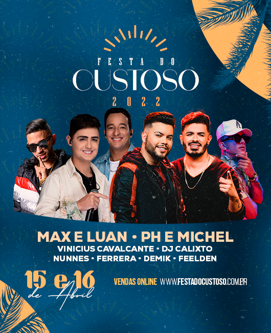 Max e Luan - PH e Michel - Festa do Custoso - Pirinópolis